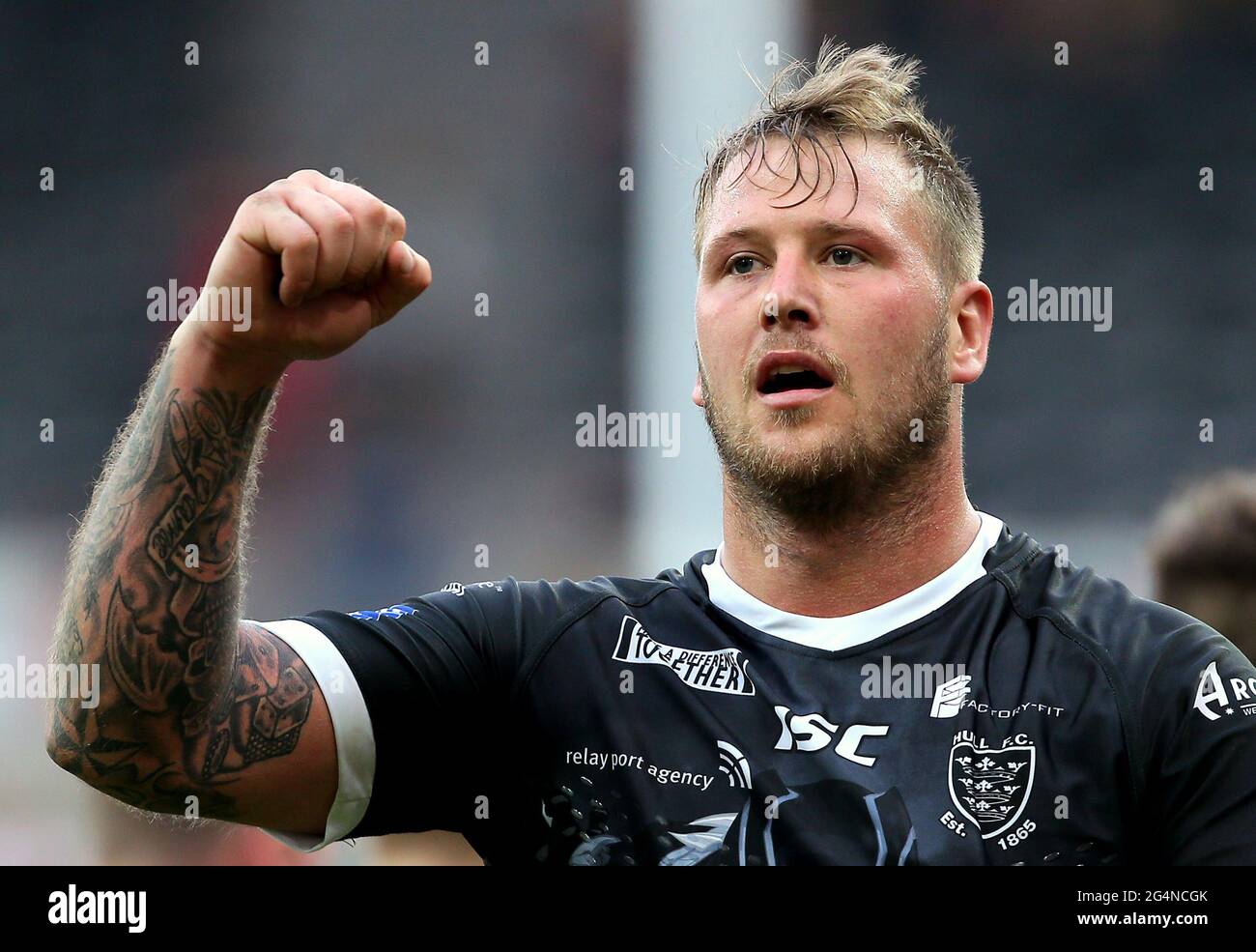 File photo dated 20-05-2018 of Hull FC's Joe Westerman Issue date ...