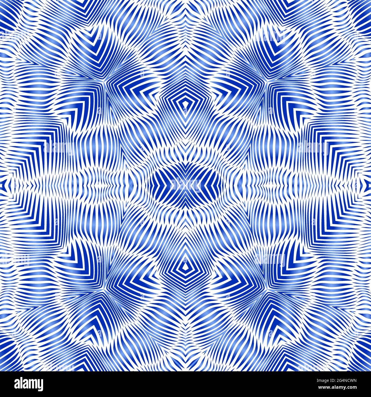 Abstract striped waves seamless pattern, EPS8 - vector graphics Stock ...