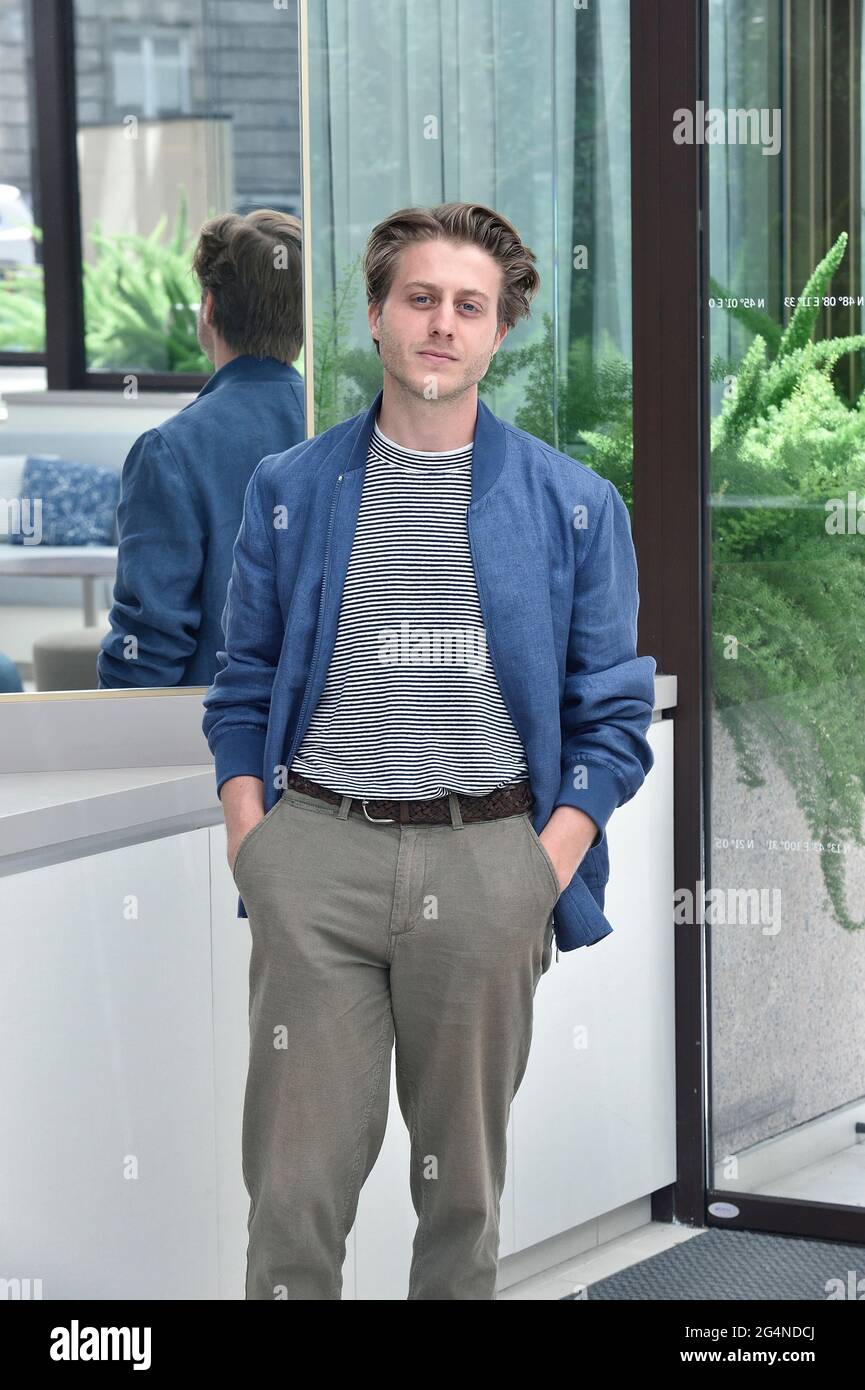 Rome, Italien. 22nd June, 2021. The Italian actor Michele Ragno during ...