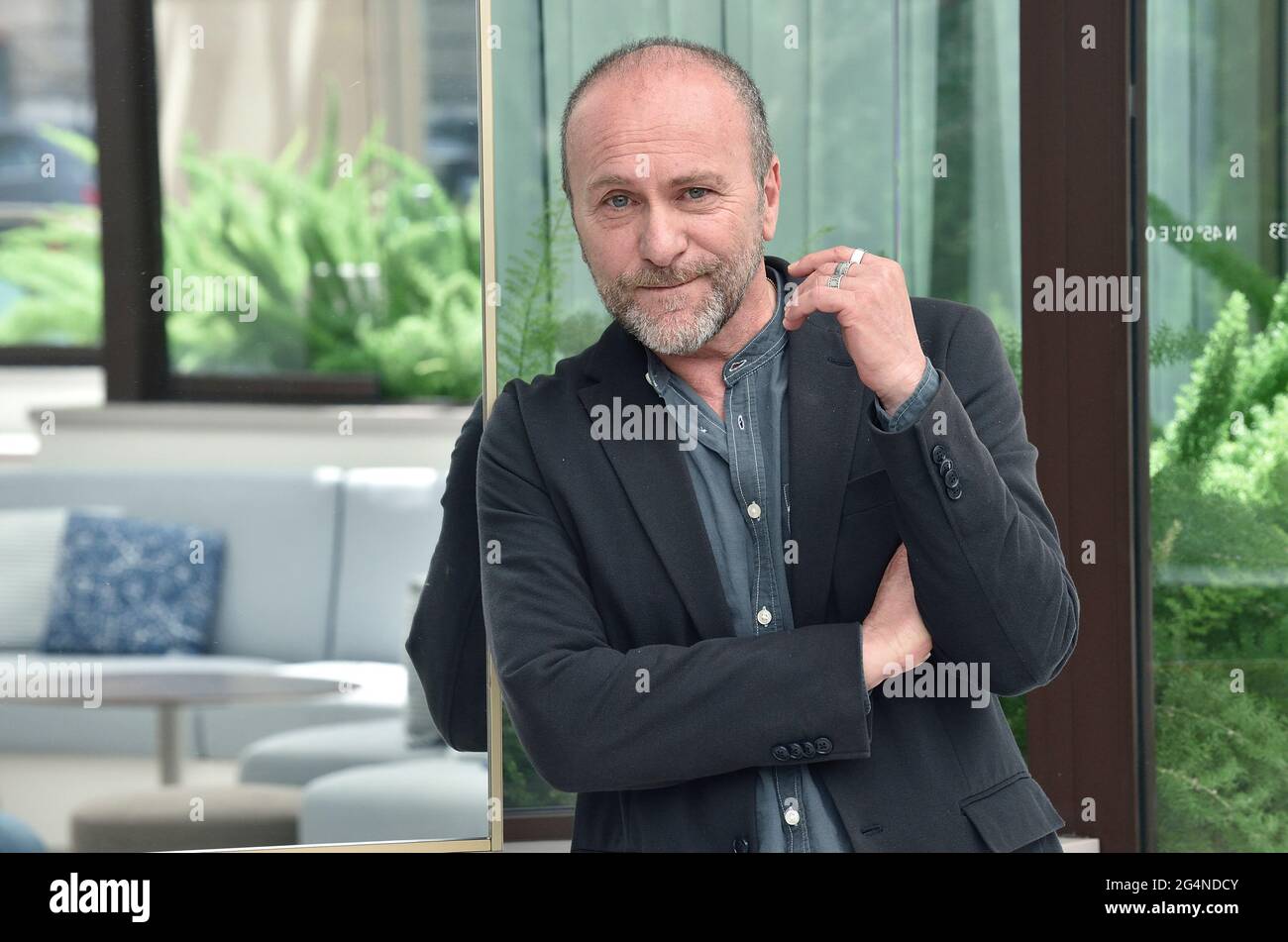 Rome, Italien. 22nd June, 2021. The Italian actor Gianfranco Gallo ...