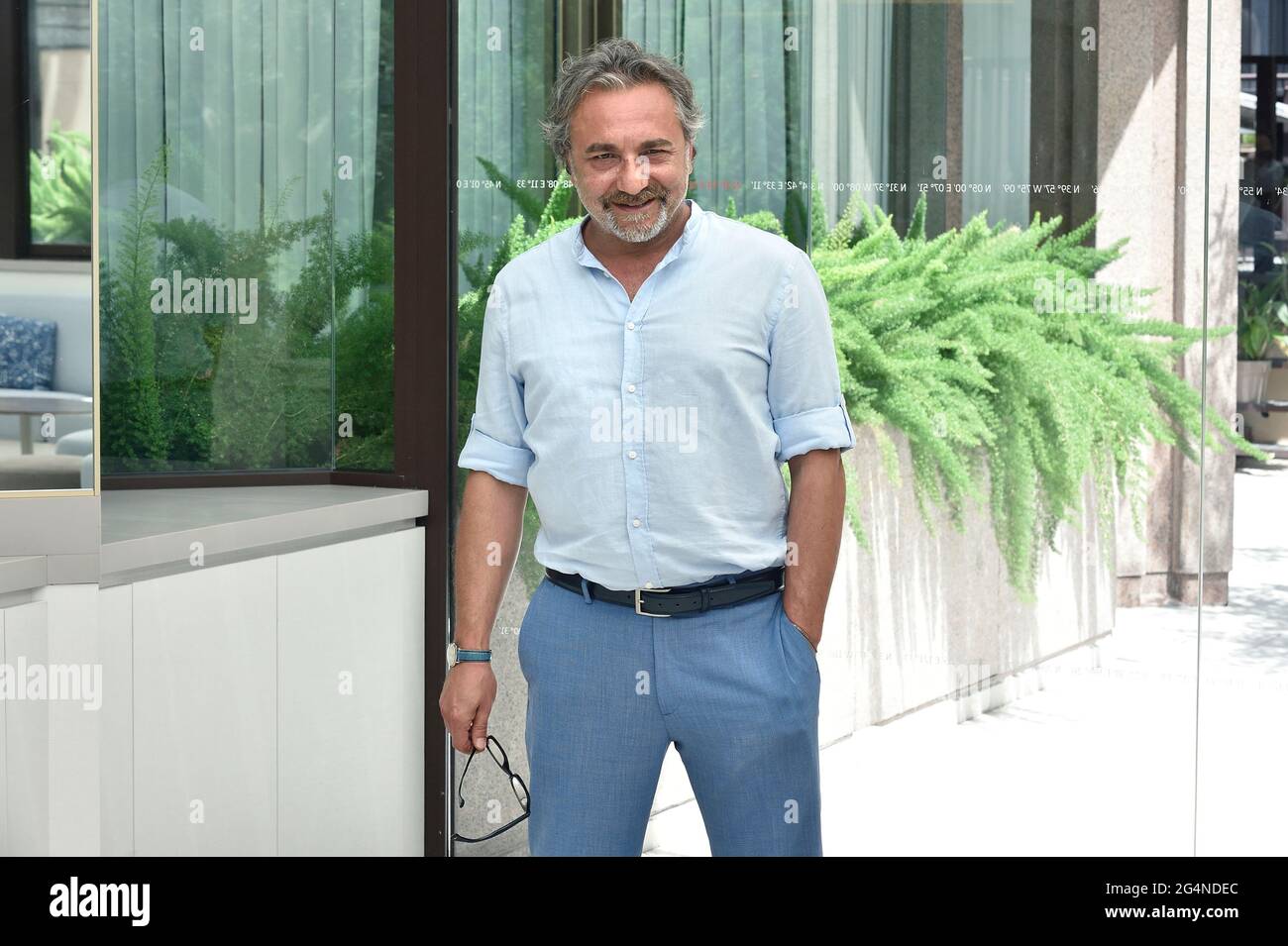 Rome, Italien. 22nd June, 2021. The Italian Director Alessandro Pondi ...