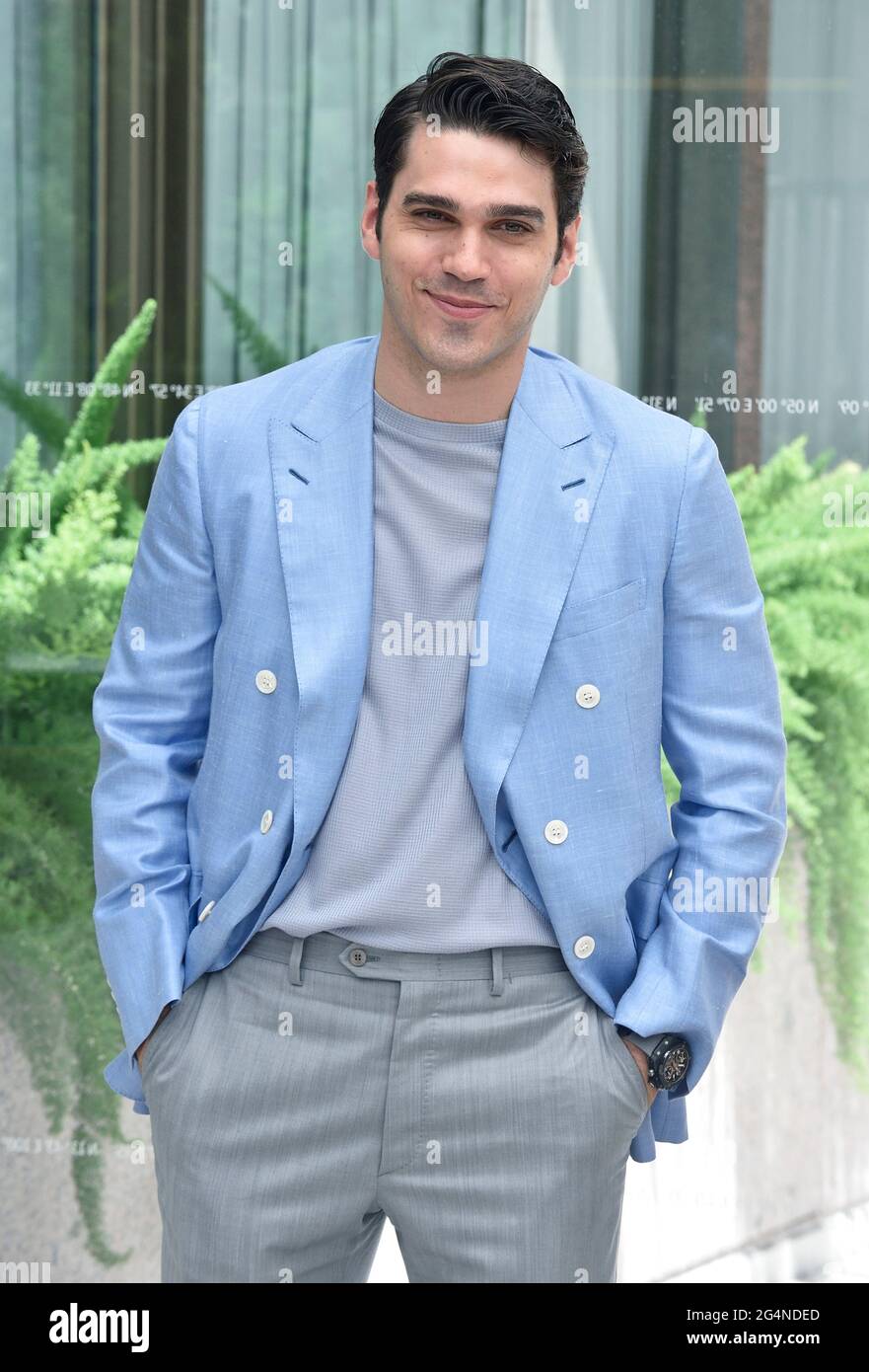 The Italian actor Giuseppe Maggio during the photocall of the film ...