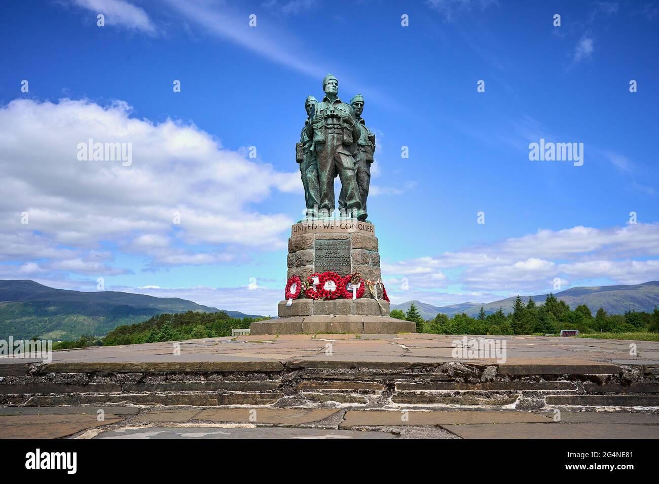 The Commando Memorial is a Category A listed monument in Lochaber ...
