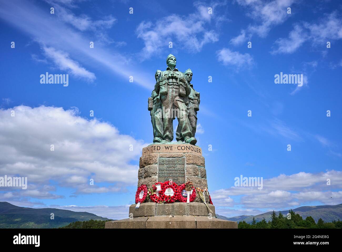 The Commando Memorial is a Category A listed monument in Lochaber ...