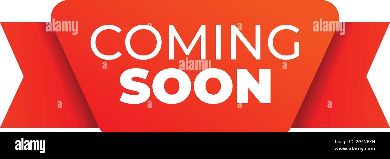 Coming soon sign icon. Cartoon of Coming soon sign vector icon for web ...