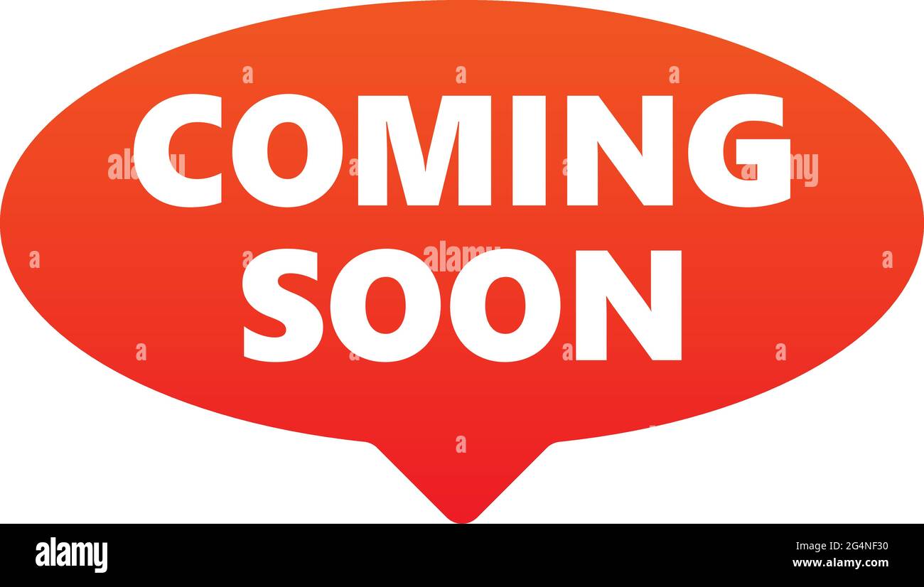 Coming soon billboard icon. Cartoon of Coming soon billboard vector ...