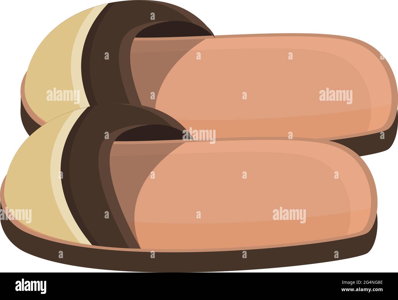 Slippers for grandpa icon. Cartoon of Slippers for grandpa vector icon ...