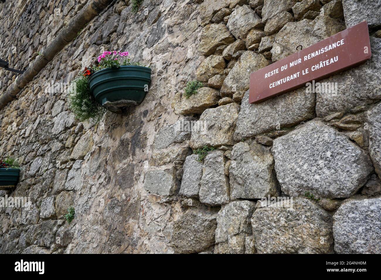 Tournon castle hi-res stock photography and images - Alamy