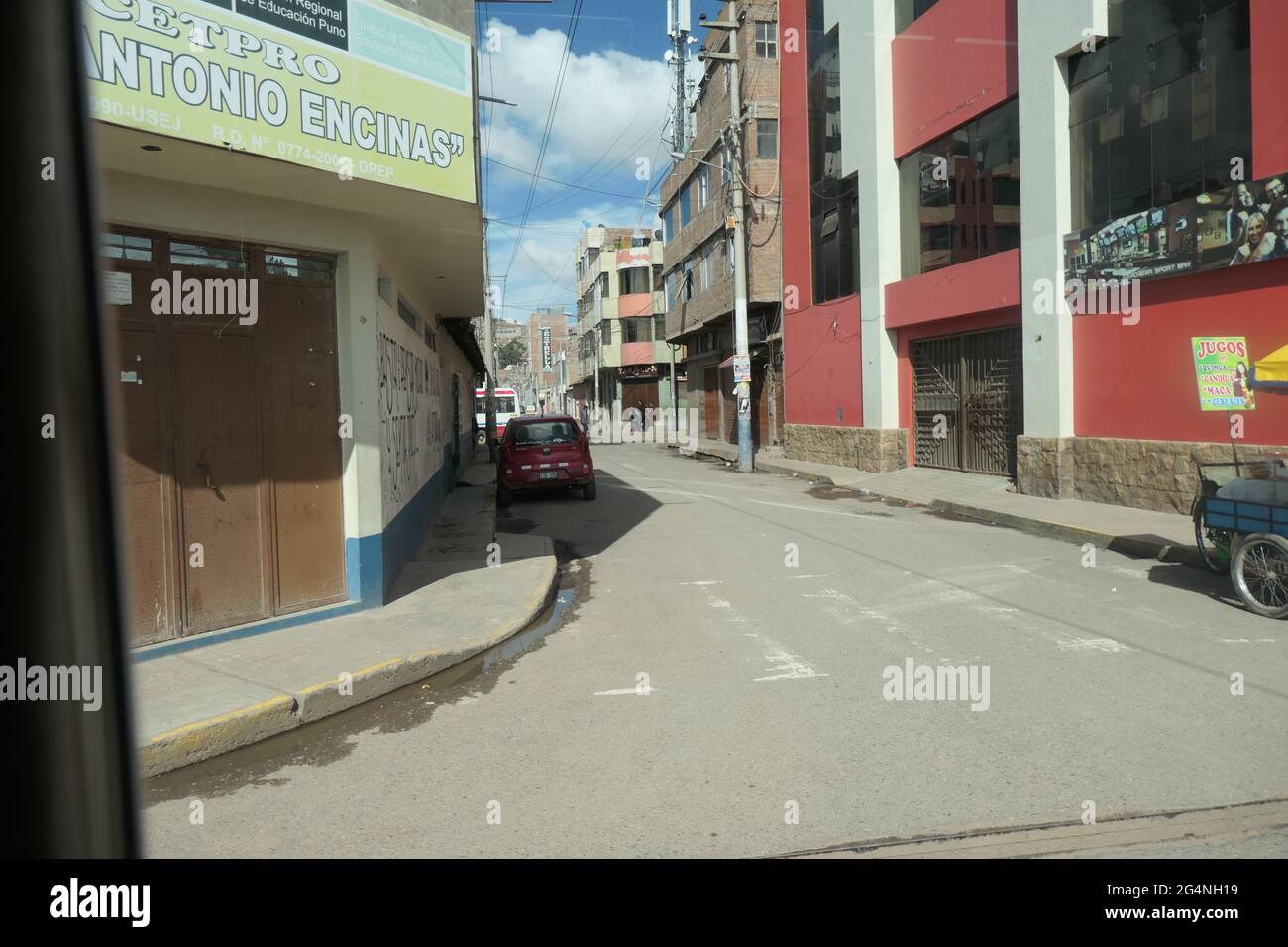 street in Peru Stock Photo - Alamy