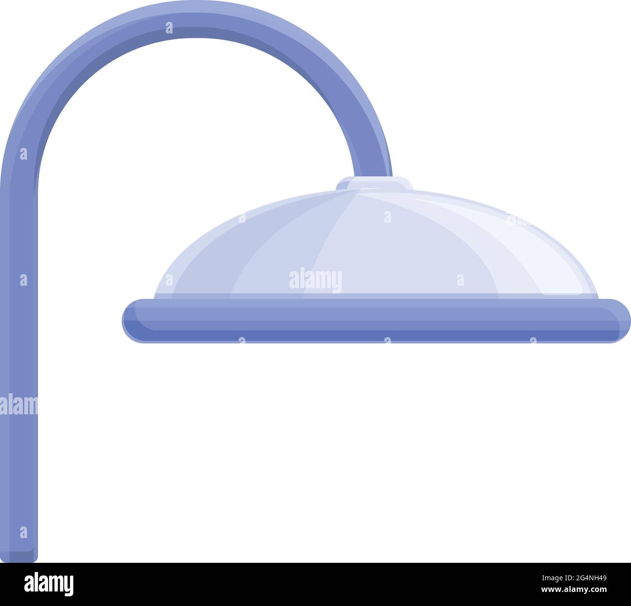 Silver shower icon. Cartoon of Silver shower vector icon for web design ...