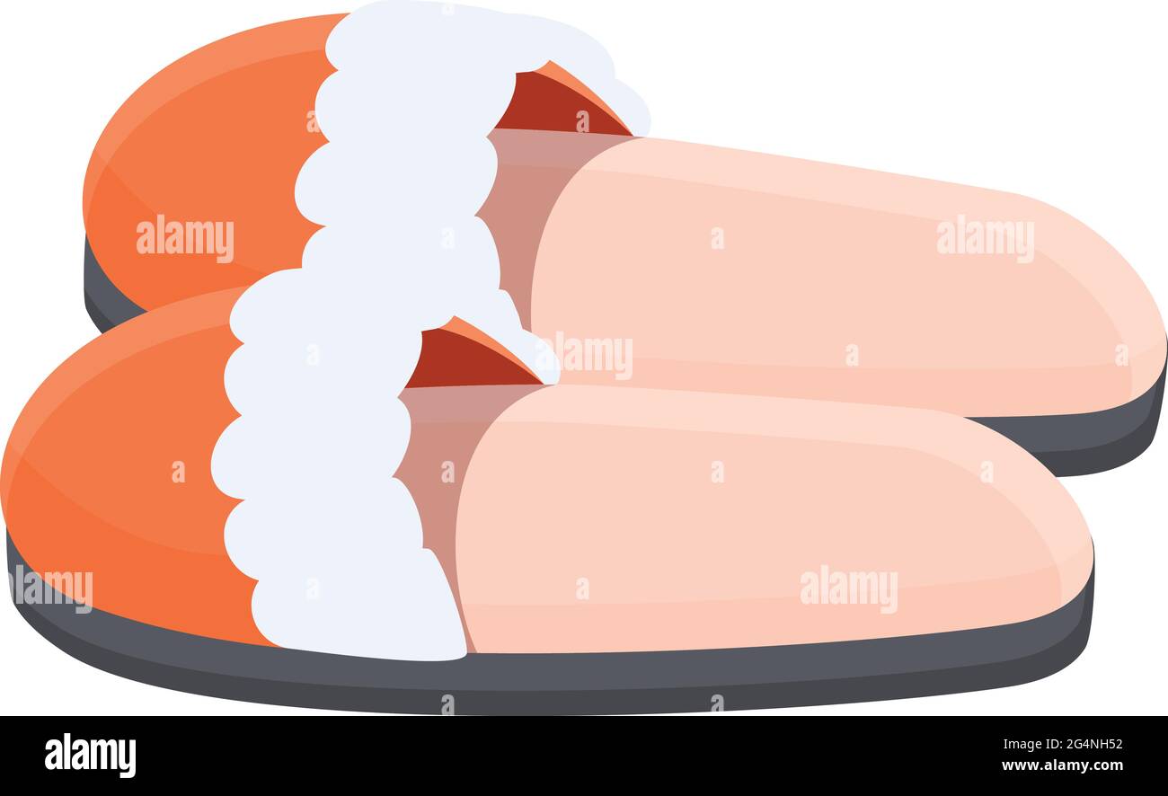 Granny slippers icon. Cartoon of Granny slippers vector icon for web ...
