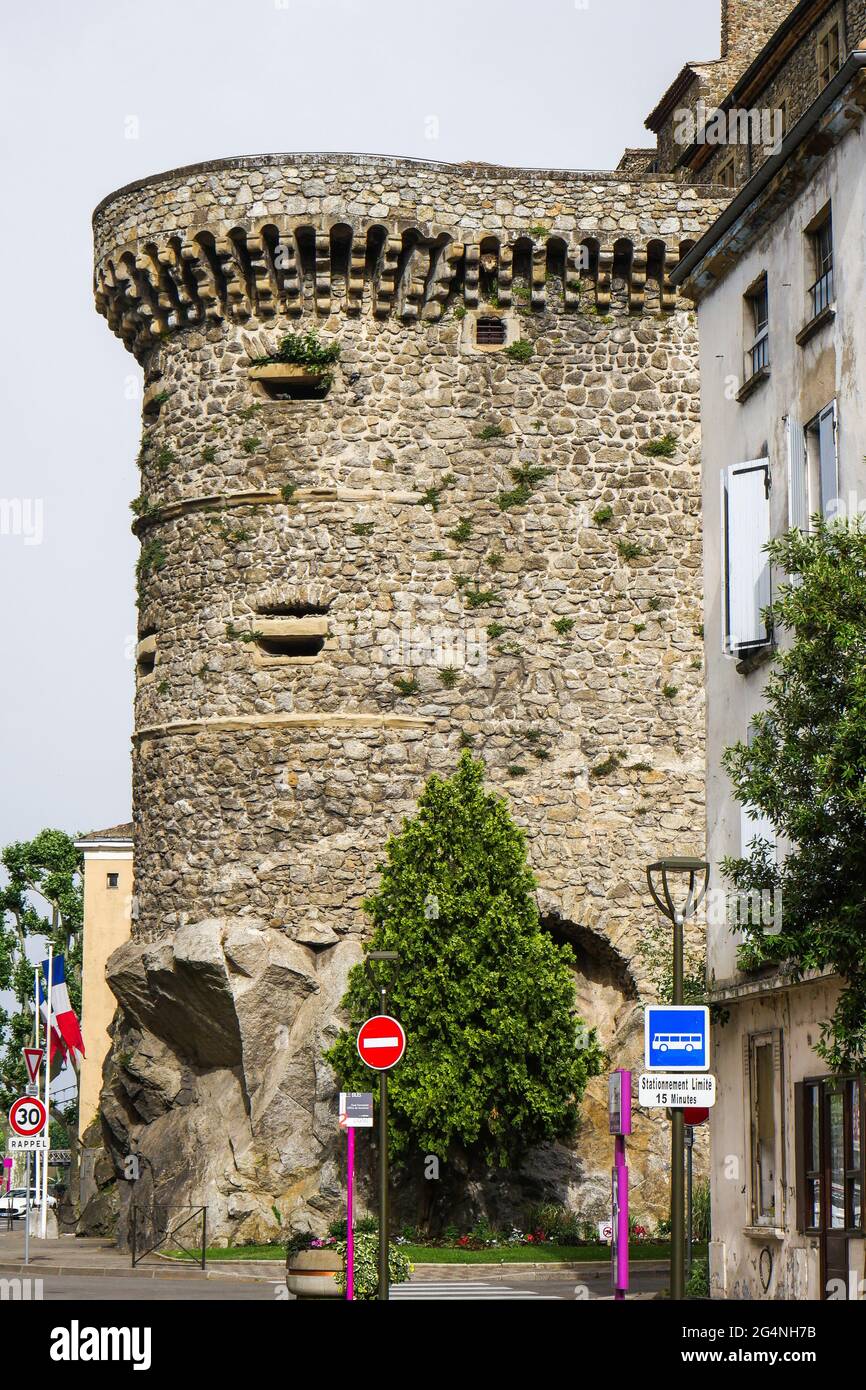 Tournon castle hi-res stock photography and images - Alamy