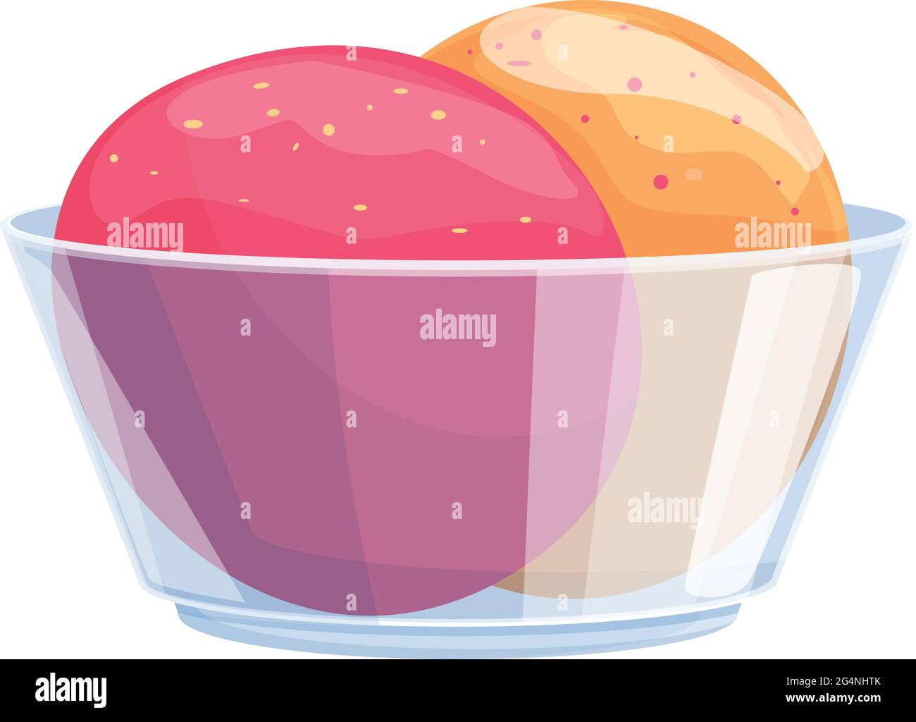 Cold ice cream icon. Cartoon of Cold ice cream vector icon for web ...