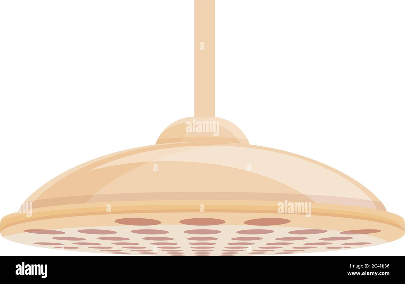 Mounted shower icon. Cartoon of Mounted shower vector icon for web ...