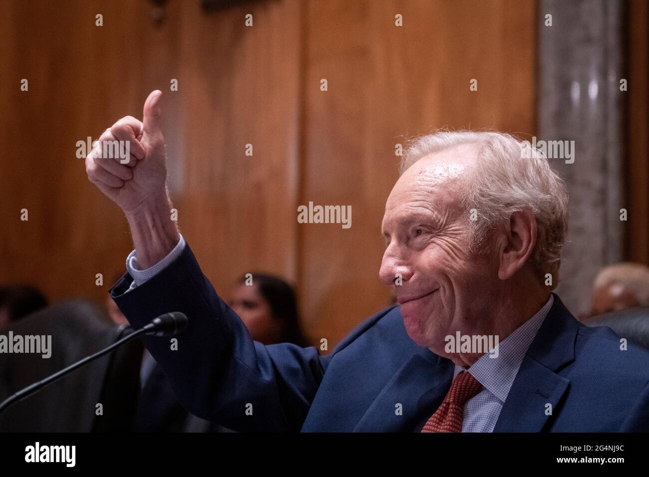 Former United States Senator Joseph I. Lieberman (Independent of ...