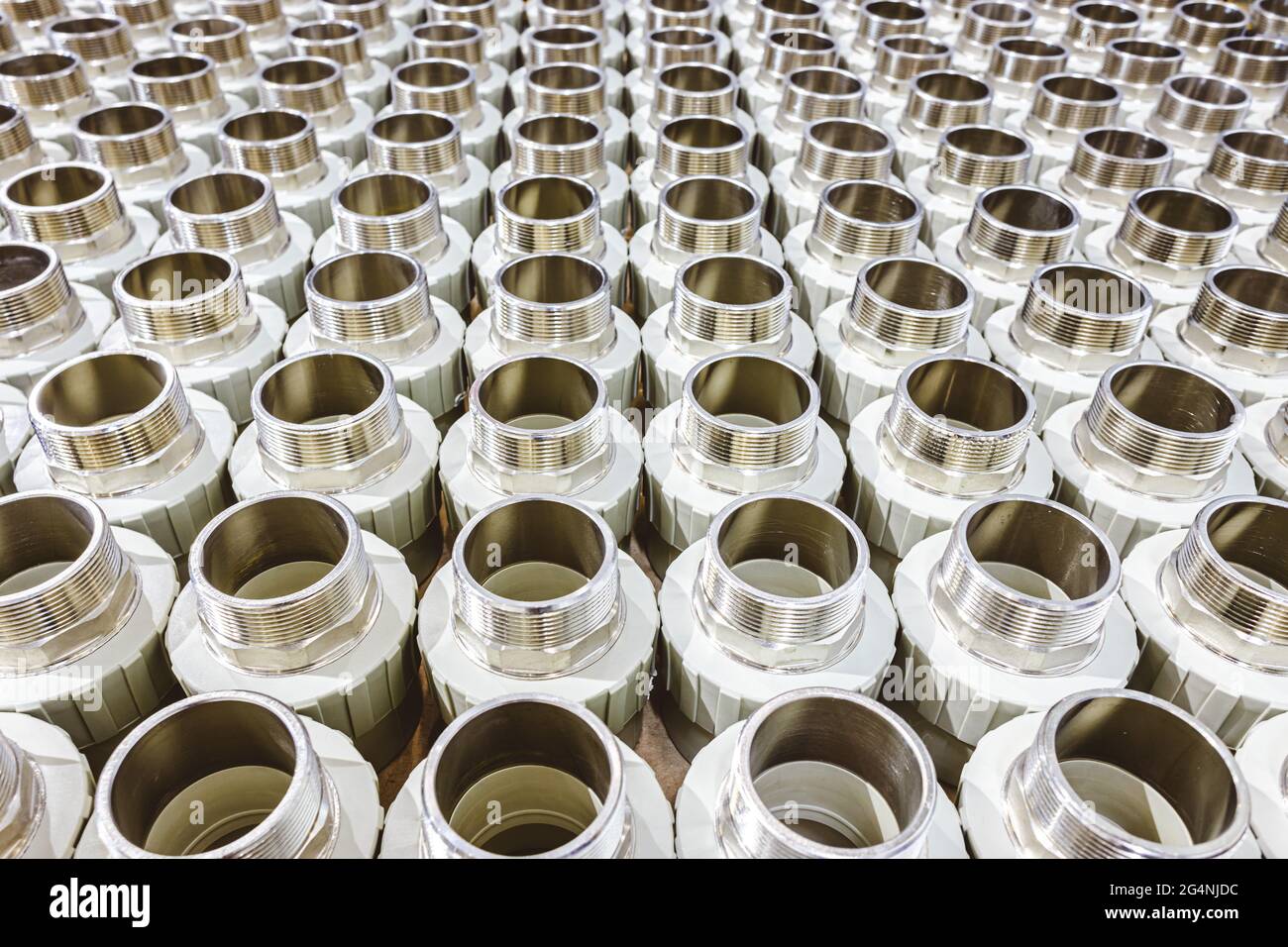 Pipe couplings factory hi-res stock photography and images - Alamy
