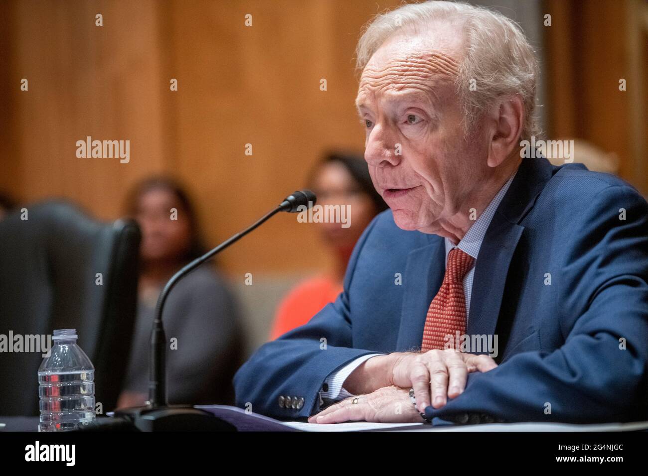 Former United States Senator Joseph I. Lieberman (Independent of ...