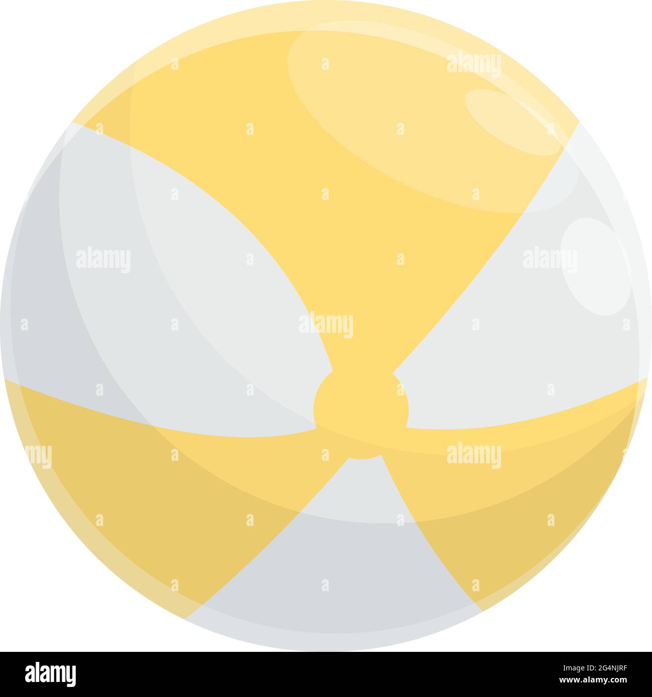 Beach ball icon. Cartoon of Beach ball vector icon for web design ...