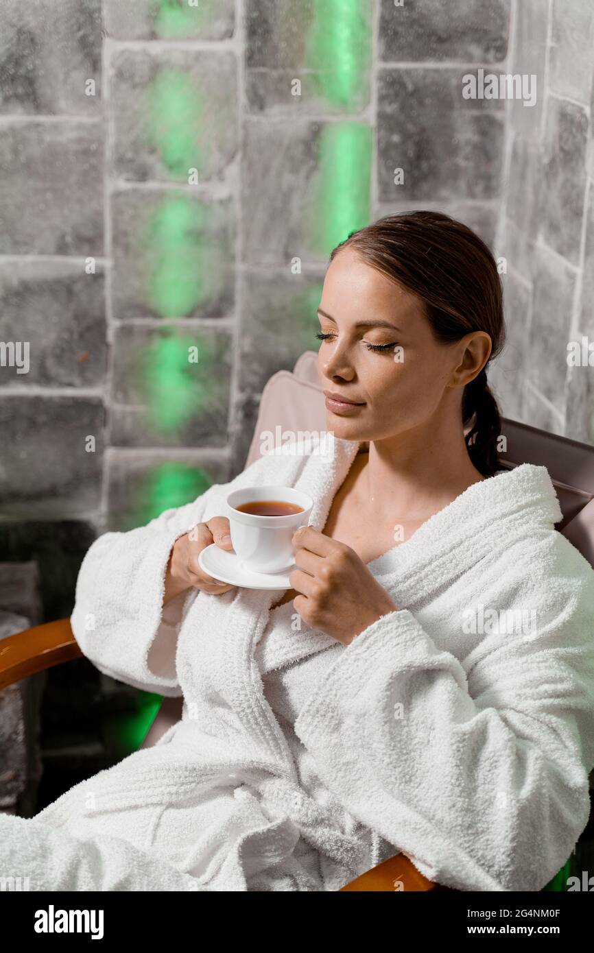 Inhalation therapy in salt hi-res stock photography and images - Alamy