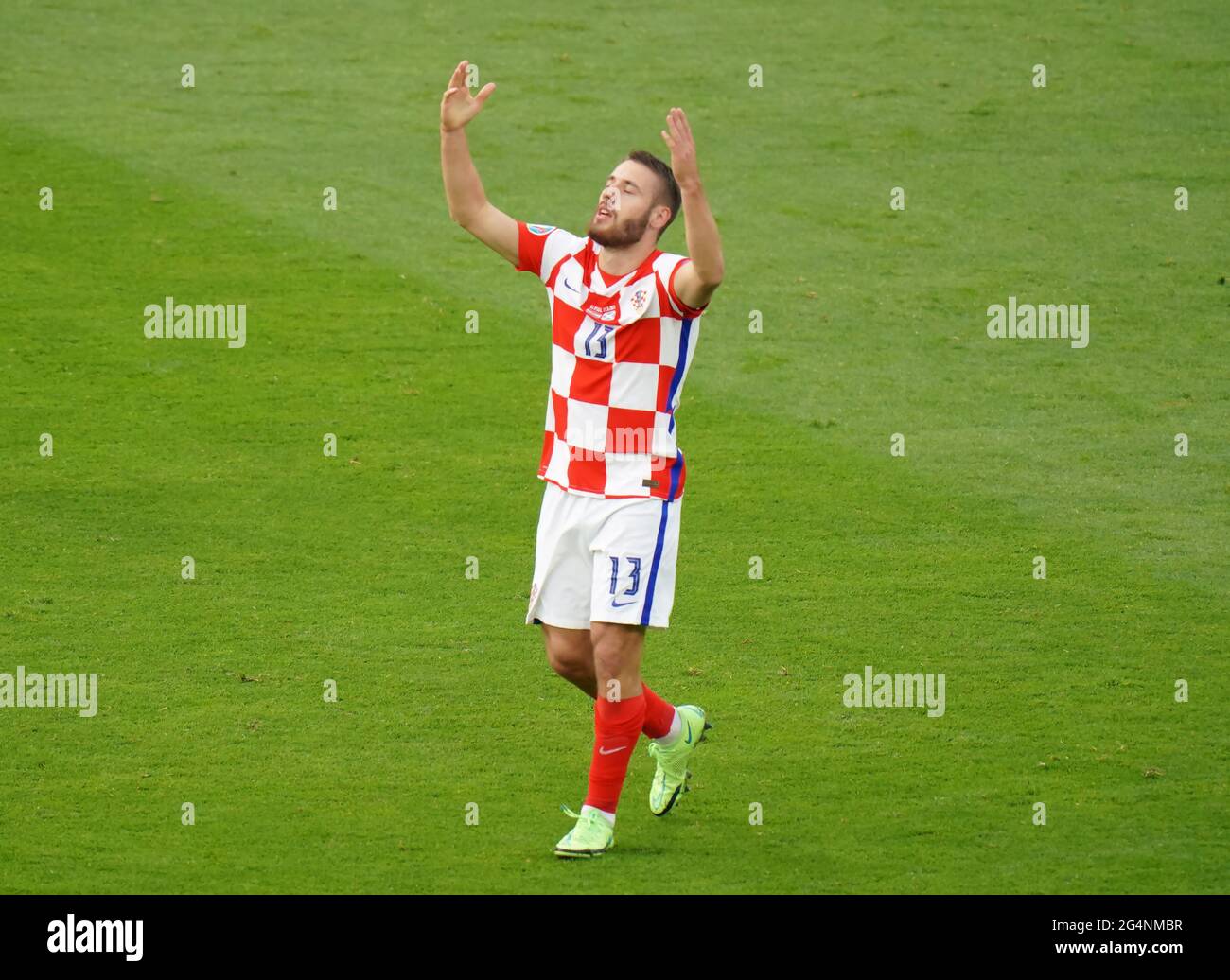 Nikola vlasic goal celebration hi-res stock photography and images - Alamy