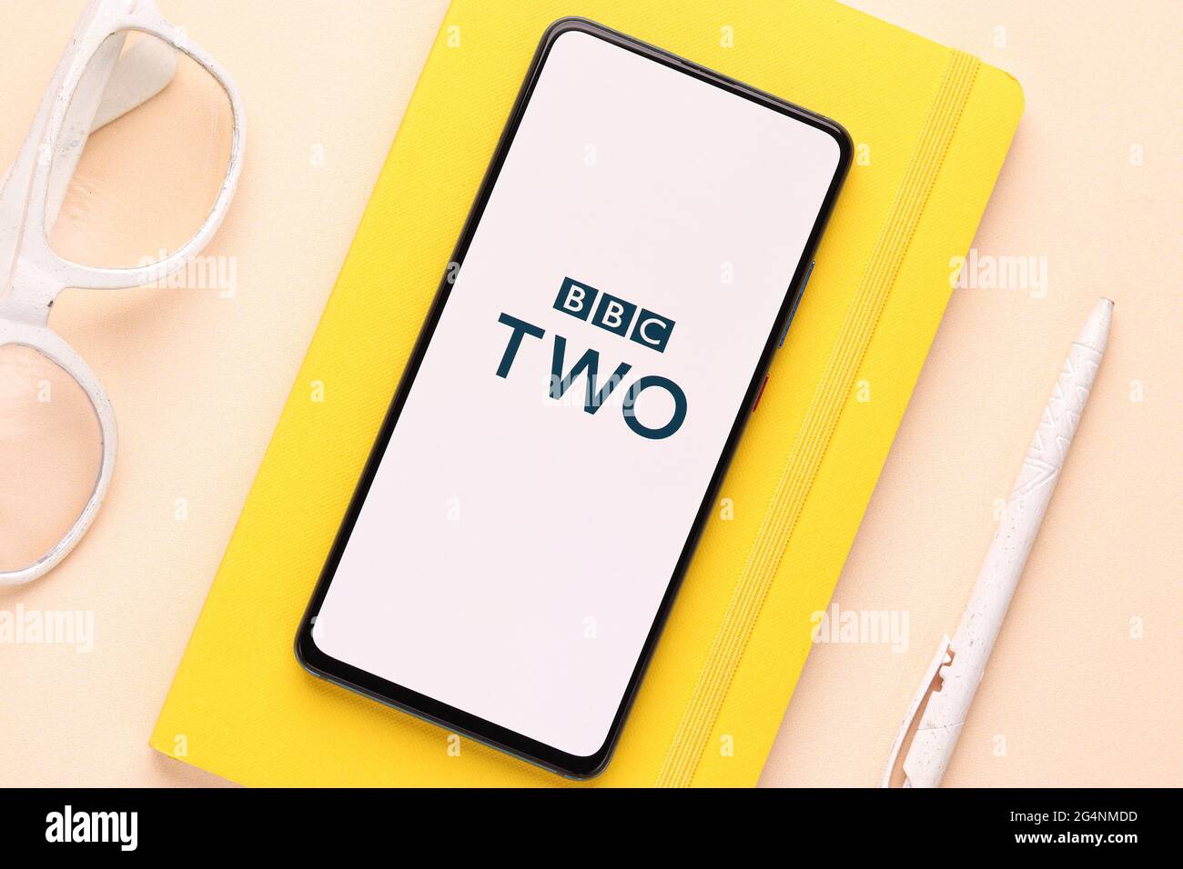 Bbc two logo hi-res stock photography and images - Alamy