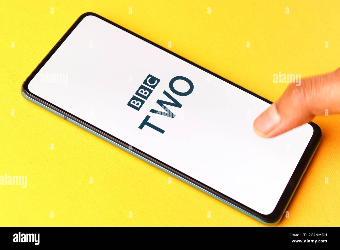 Bbc two logo hi-res stock photography and images - Alamy