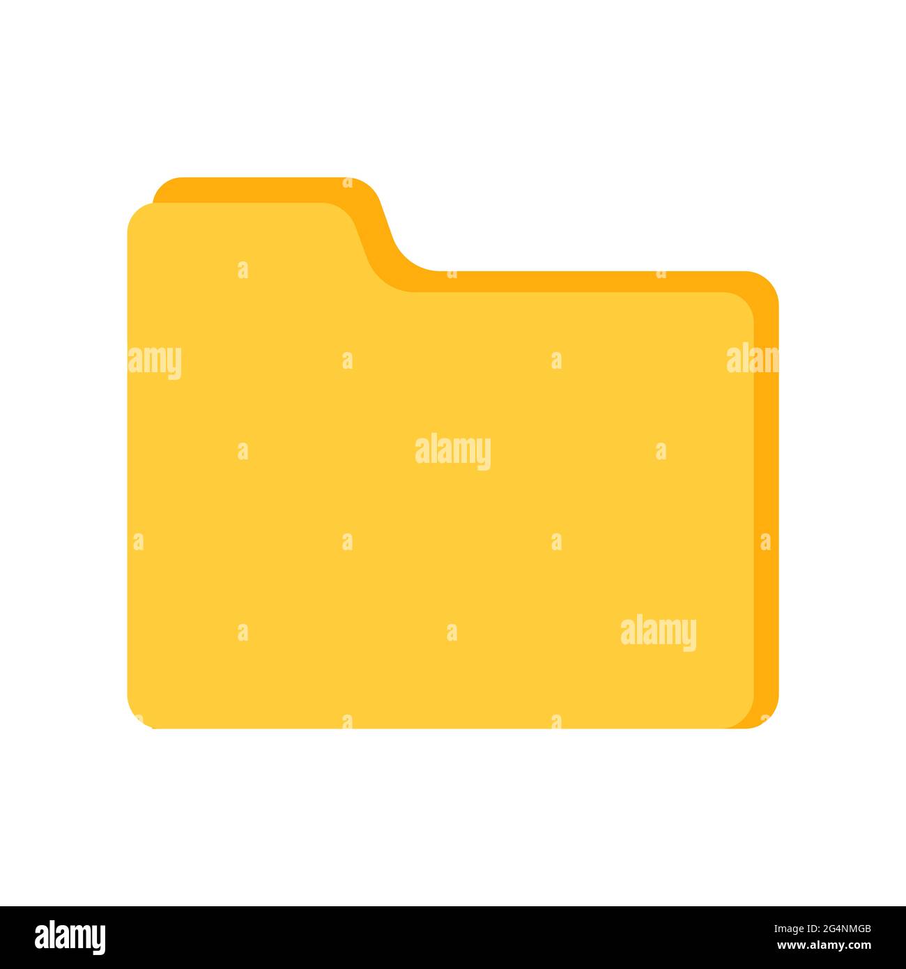 Yellow folder document paper vector icon illustration design. Business ...