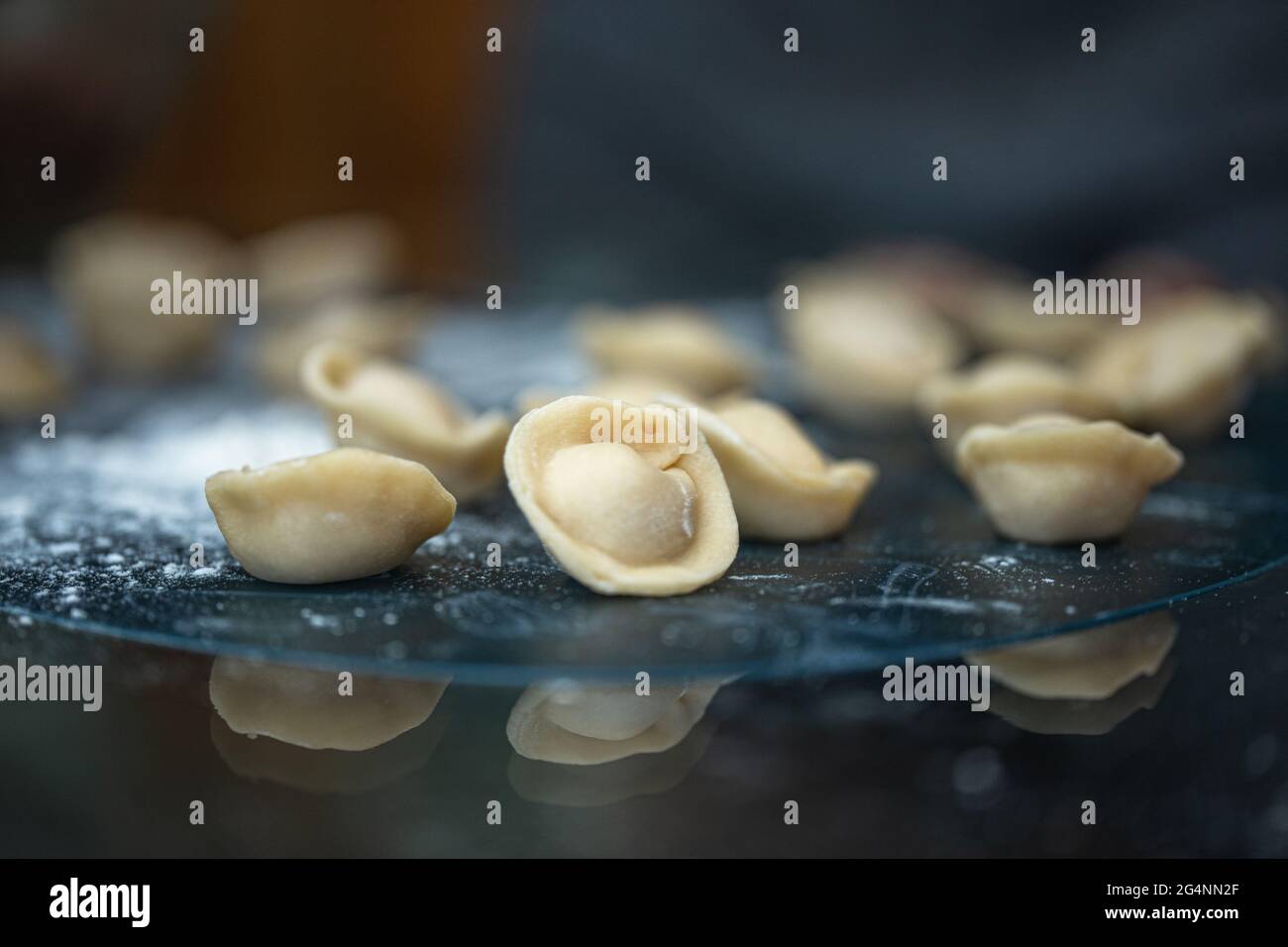 Dumpling texture hi-res stock photography and images - Alamy