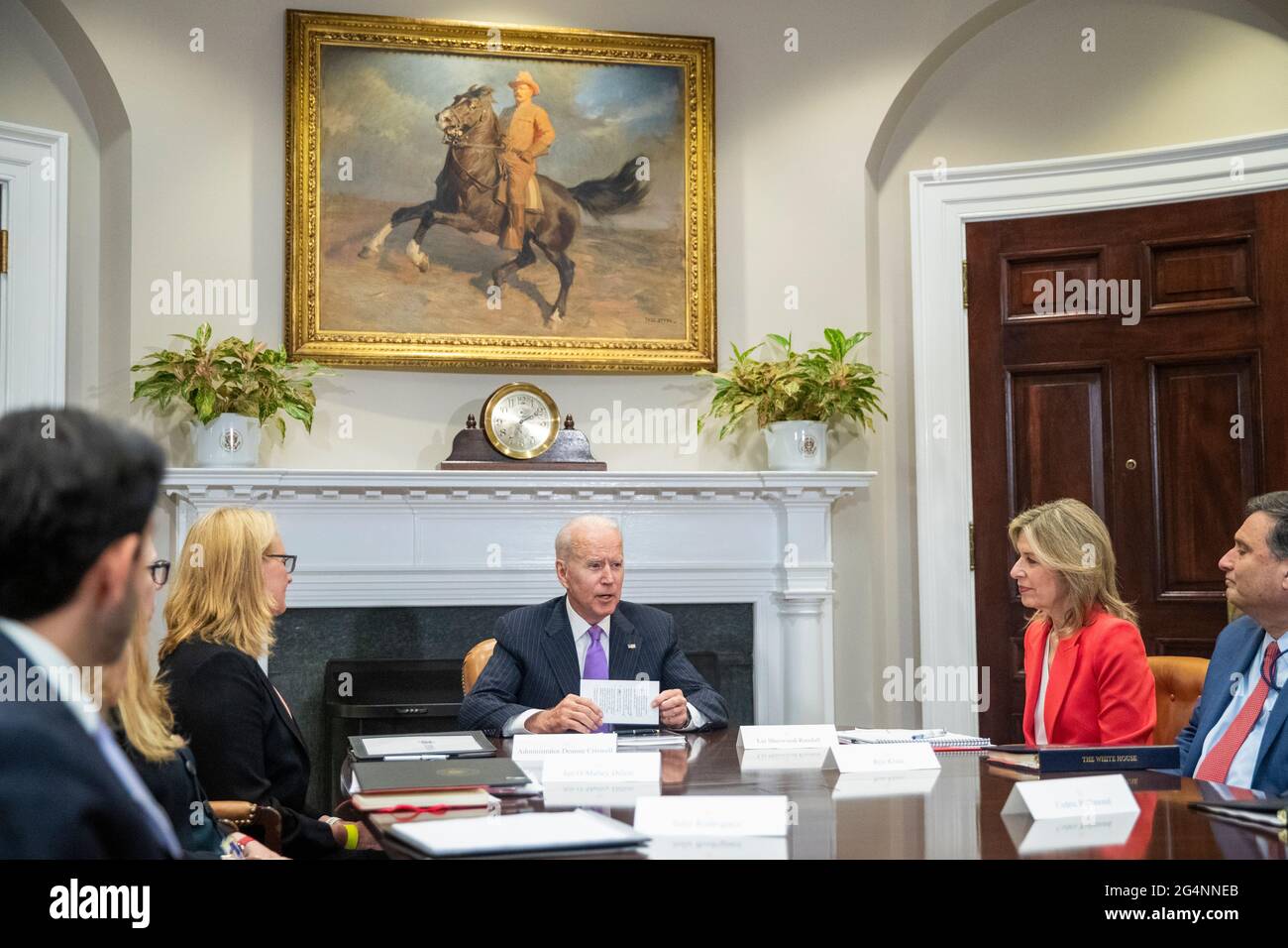 Washington, United States Of America. 22nd June, 2021. US President Joe ...