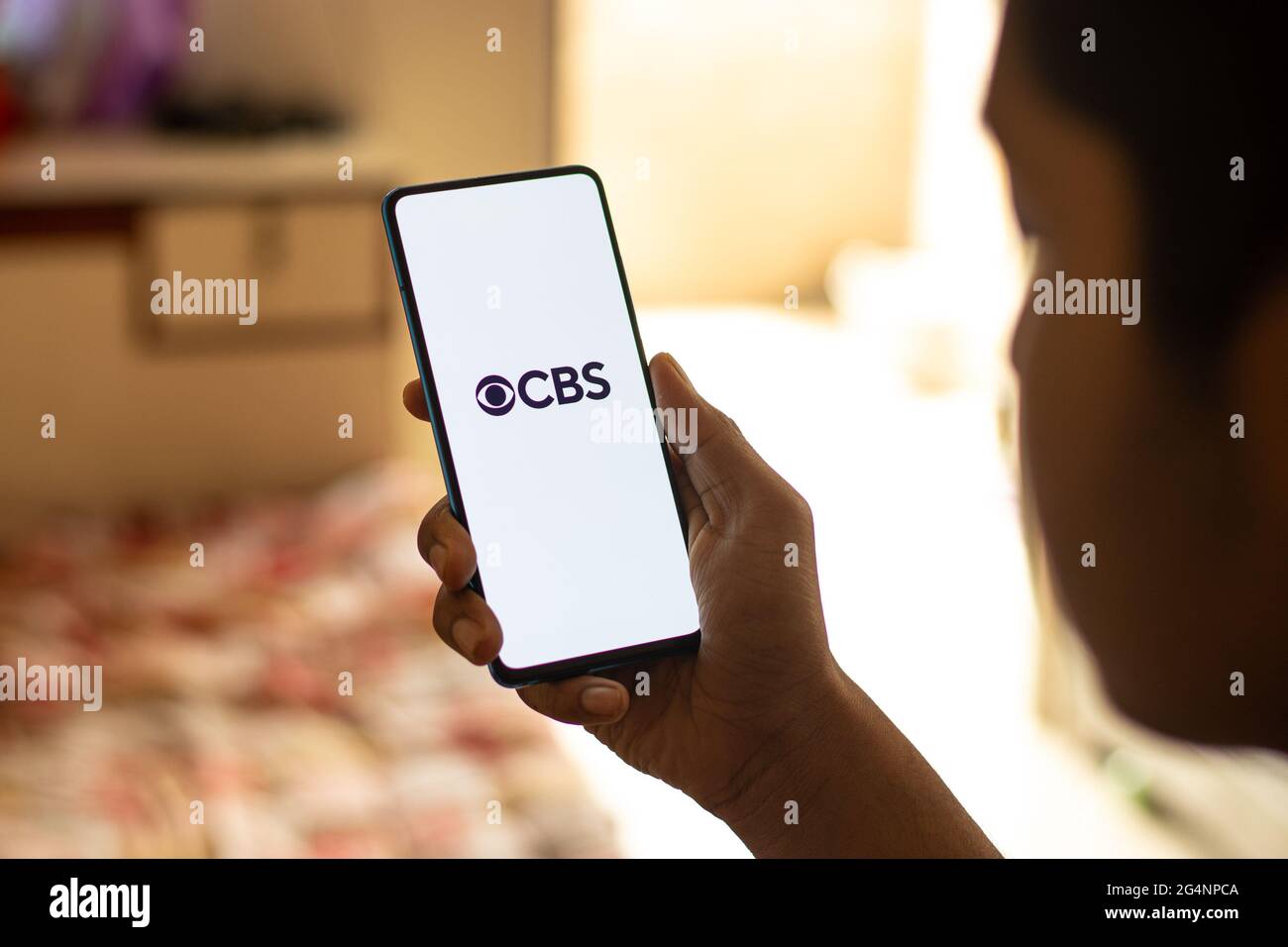 Cbs tv logo hi-res stock photography and images - Alamy