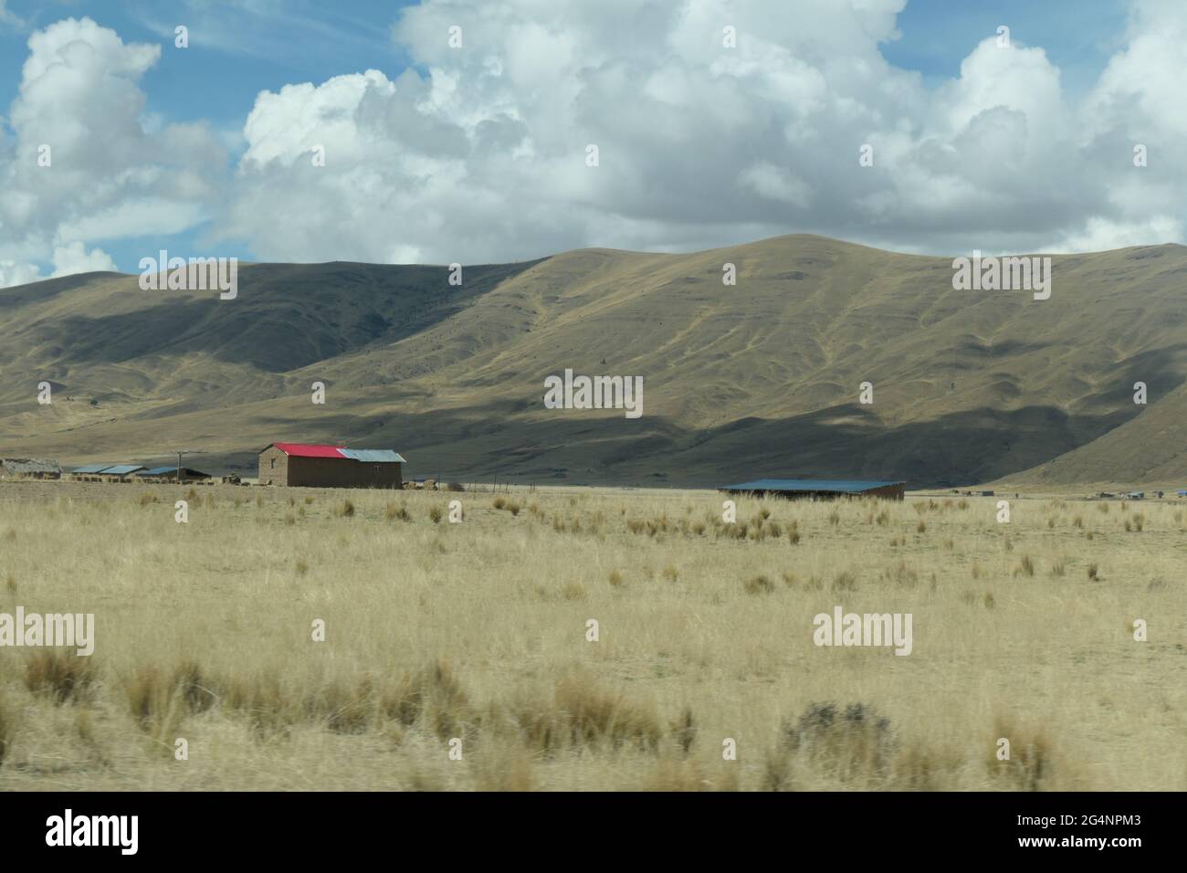 Farm buildings in Peru Stock Photo - Alamy