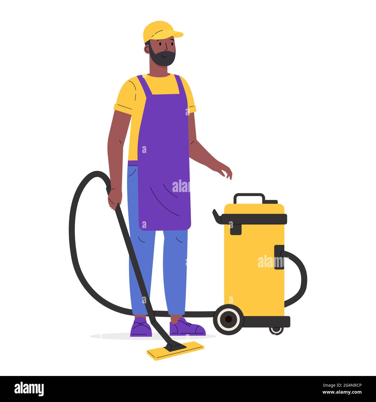 Cleaner uniform Stock Vector Images - Alamy