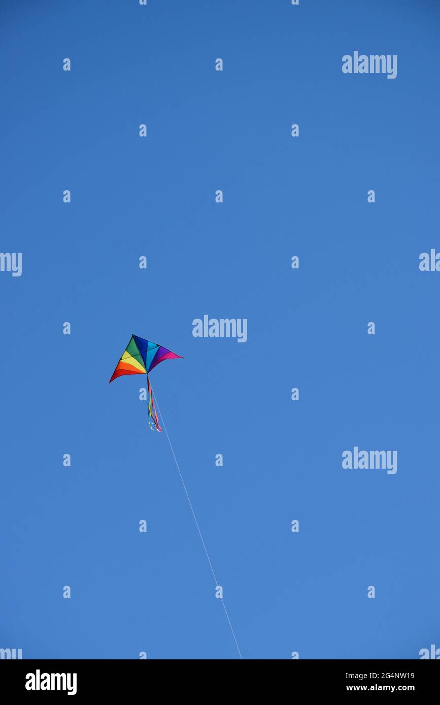 Colorful kite flight hi-res stock photography and images - Alamy