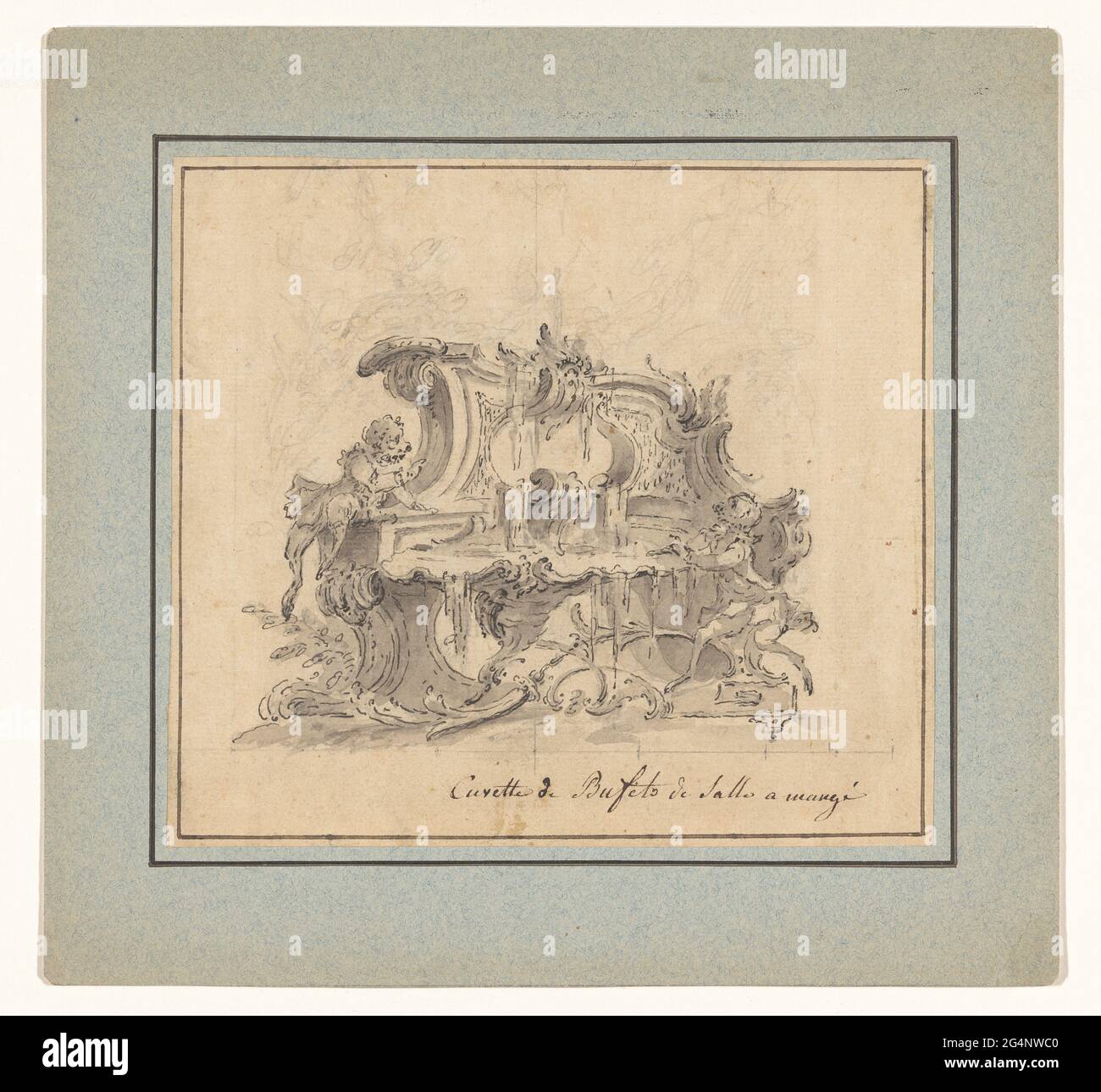 Design Drawing Buffet High Resolution Stock Photography and Images - Alamy