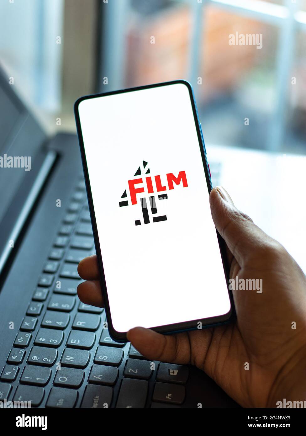 Channel 4 logo television screen hi-res stock photography and images ...