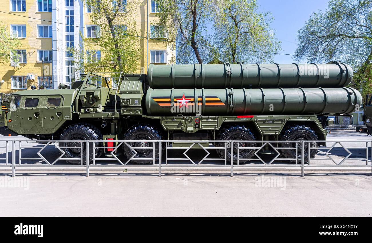Russian Sam Missile Train