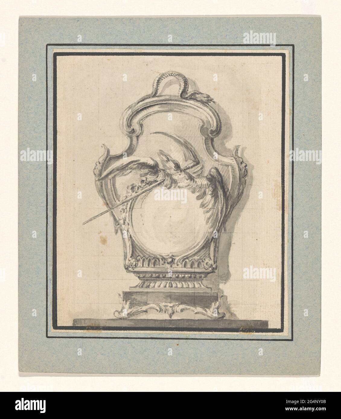 Design drawing pendula with snake, scythe and wings and masks. Pendula ...