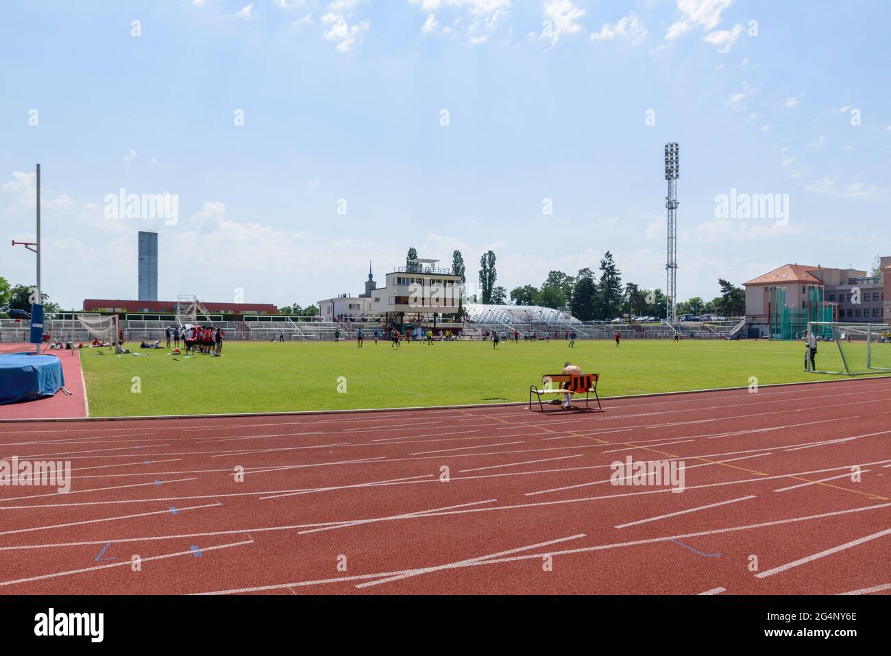 Stadion general view pitch hi-res stock photography and images - Alamy
