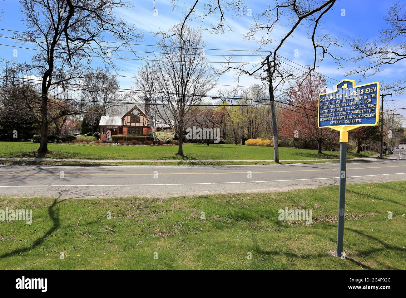 Main St. Setauket Long Island New York Stock Photo - Alamy