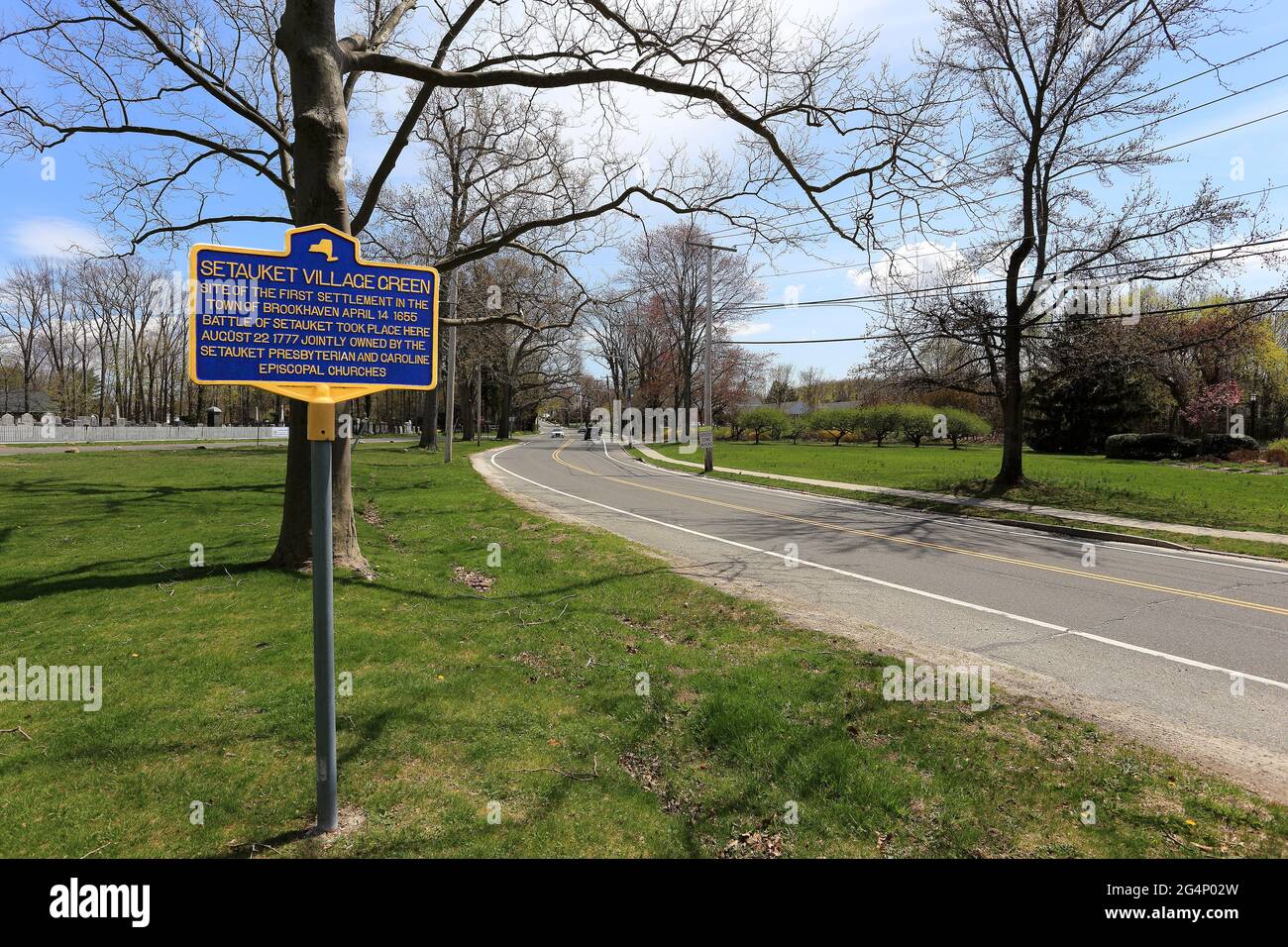 Main St. Setauket Long Island New York Stock Photo - Alamy