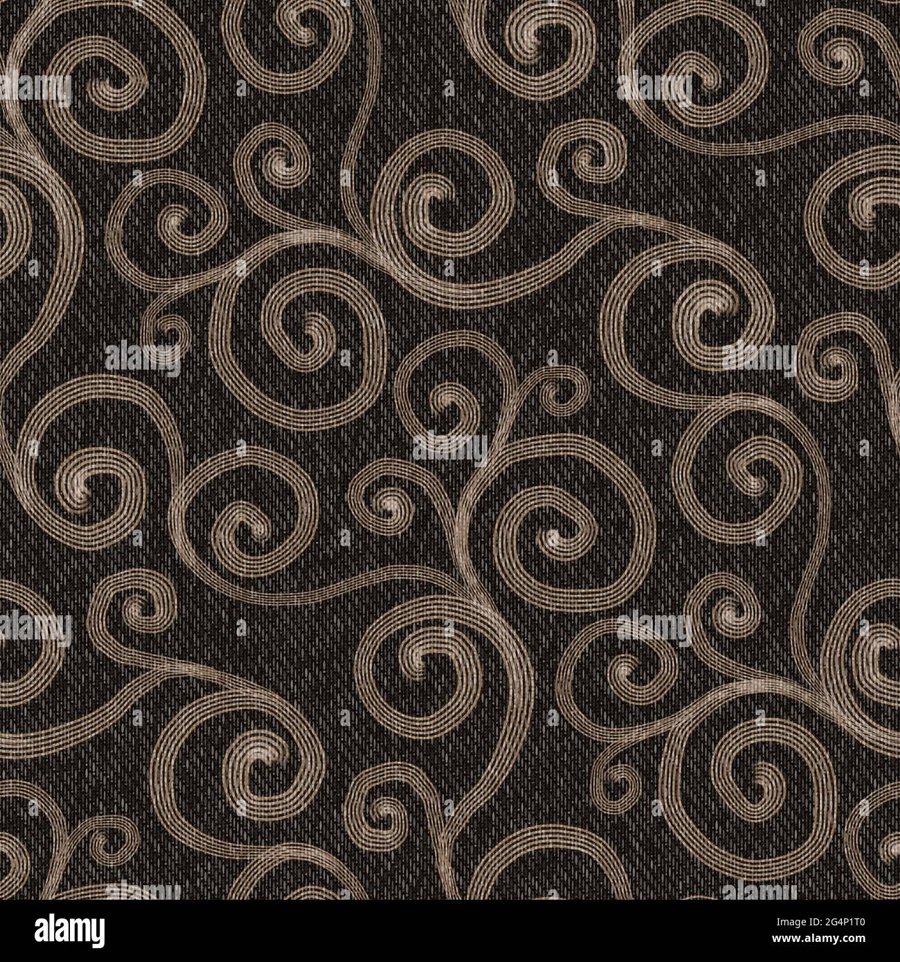 Seamless tan neutral colored denim pattern design for print Stock Photo ...