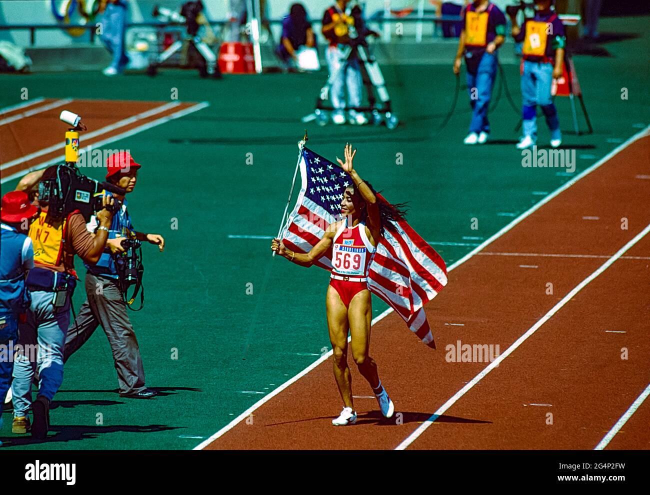 Flo jo olympic 1988 hi-res stock photography and images - Alamy