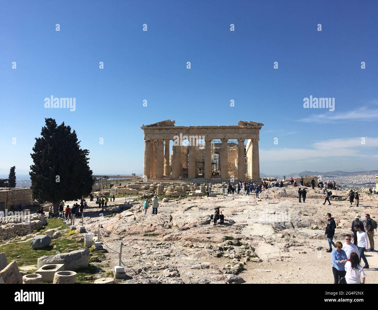 Ancient ruins around acropolis hi-res stock photography and images - Alamy