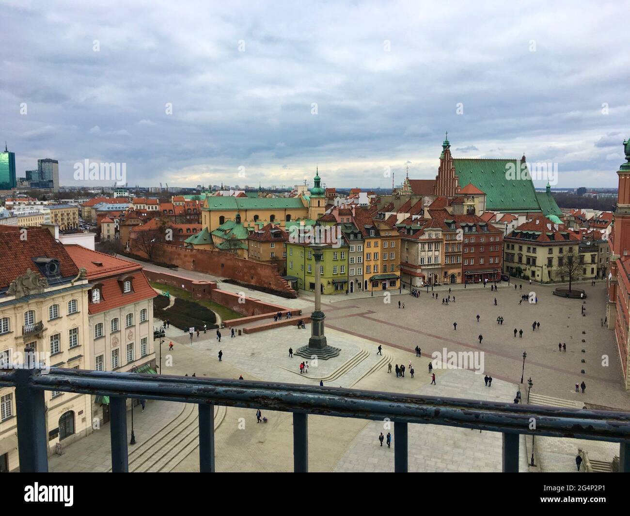 Warsaw Old Town Stock Photo - Alamy