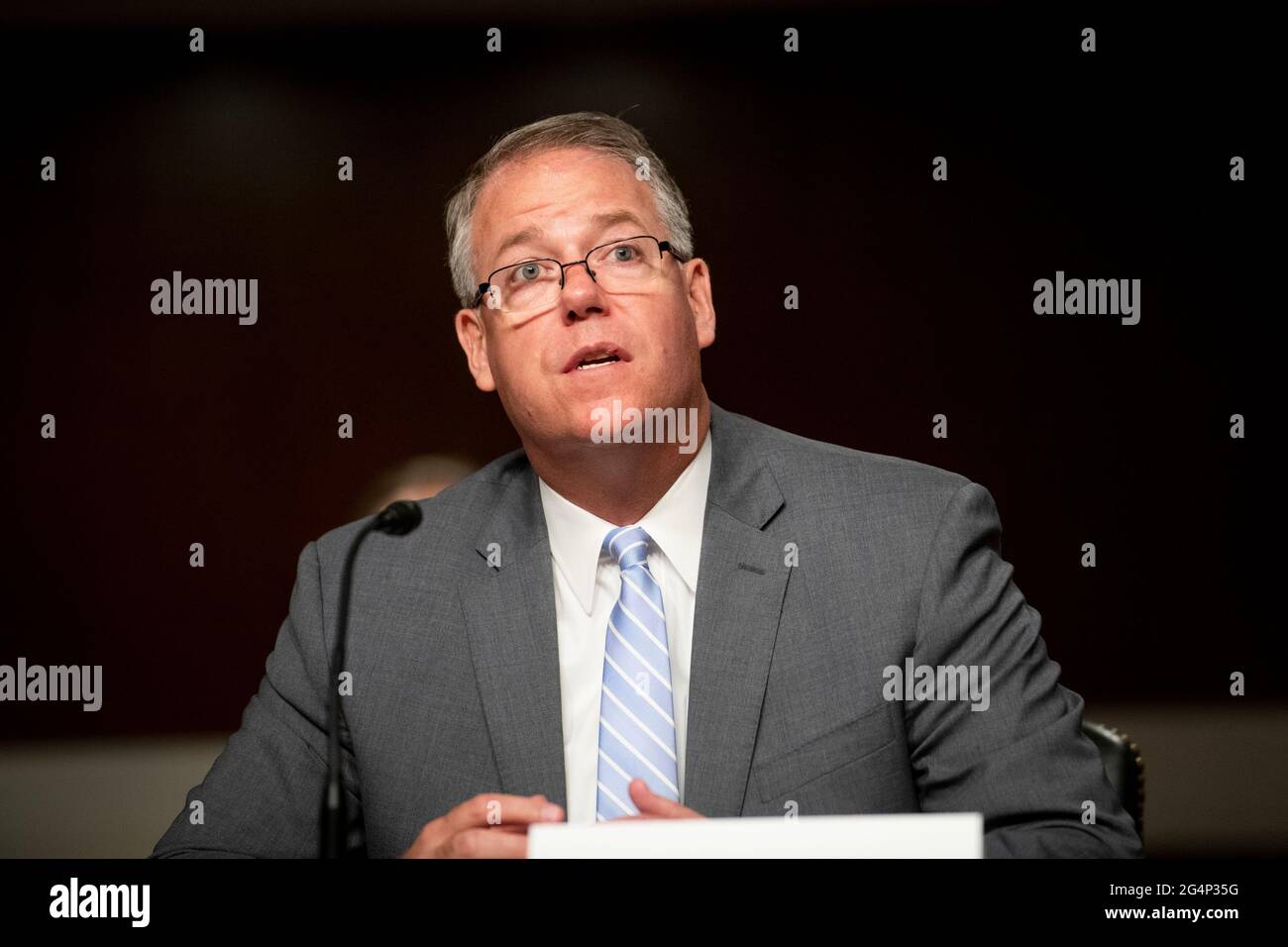 Thomas harker acting secretary of the navy hi-res stock photography and ...