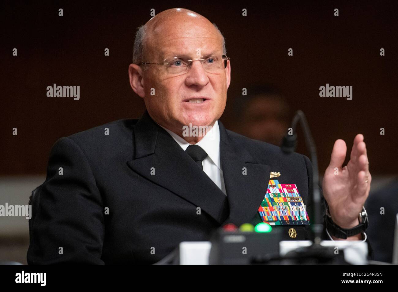 Chief of naval operations admiral gilday hi-res stock photography and ...