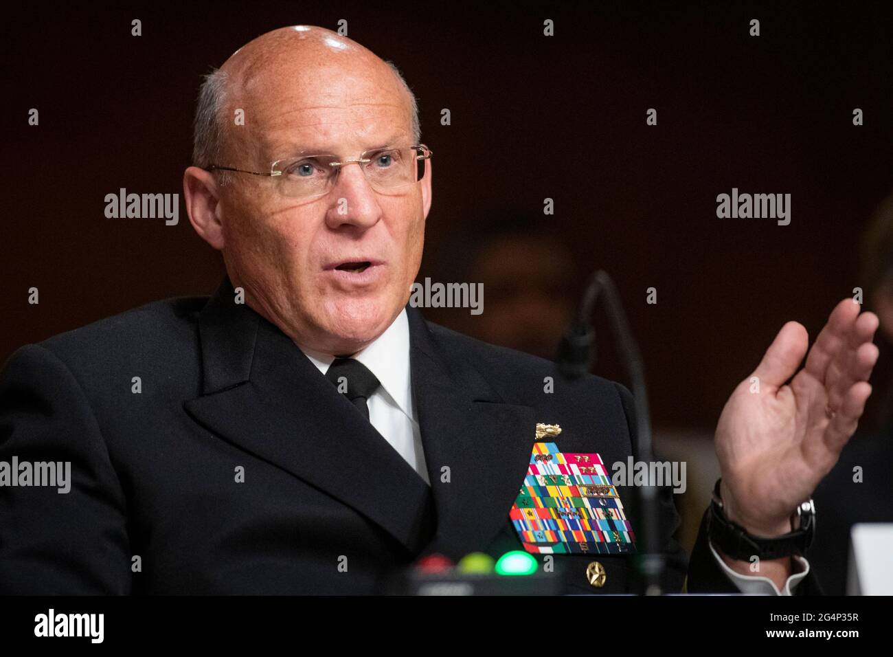 Chief of naval operations admiral gilday hi-res stock photography and ...