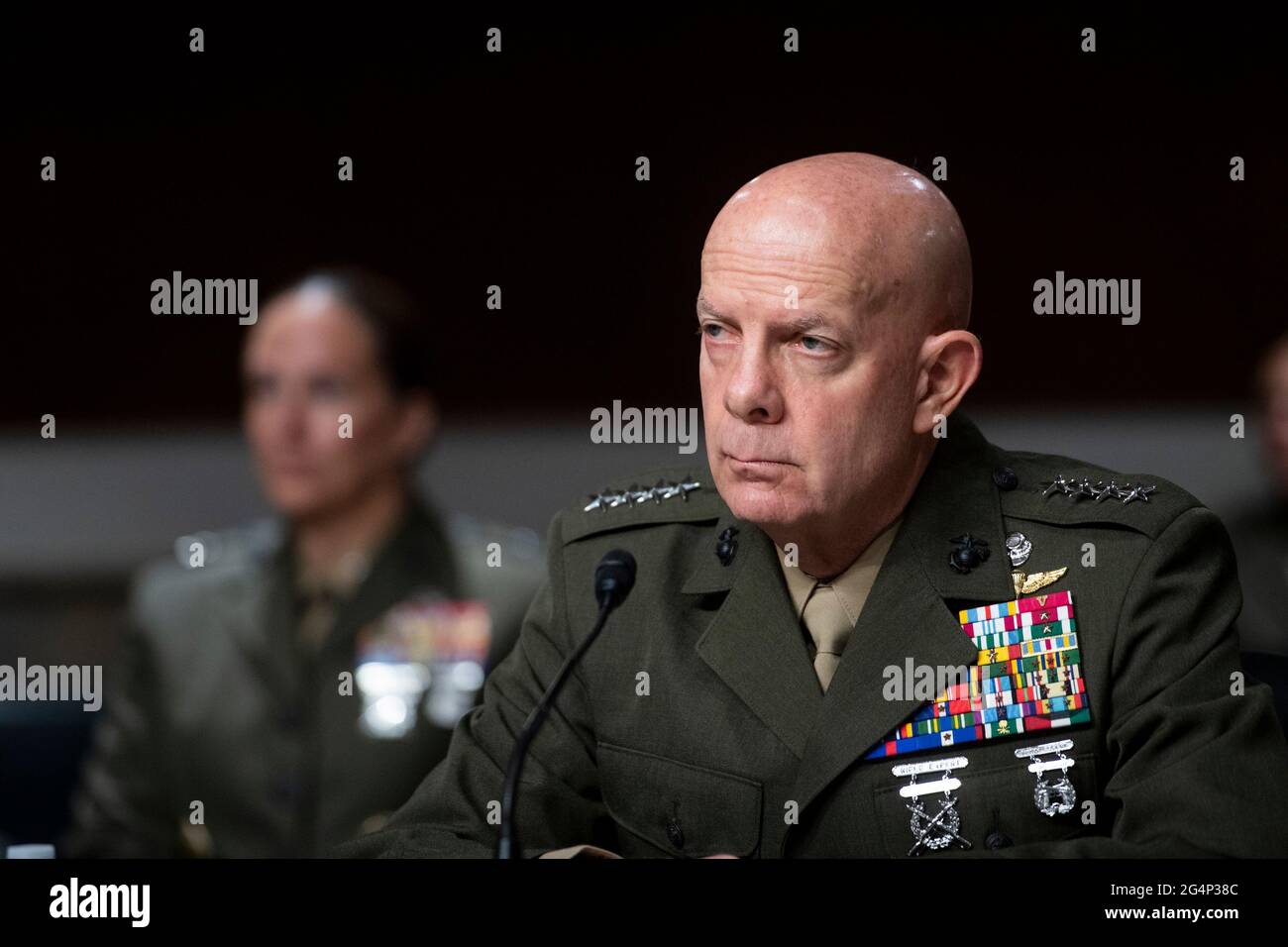 General david berger commandant of the marine corps hi-res stock ...