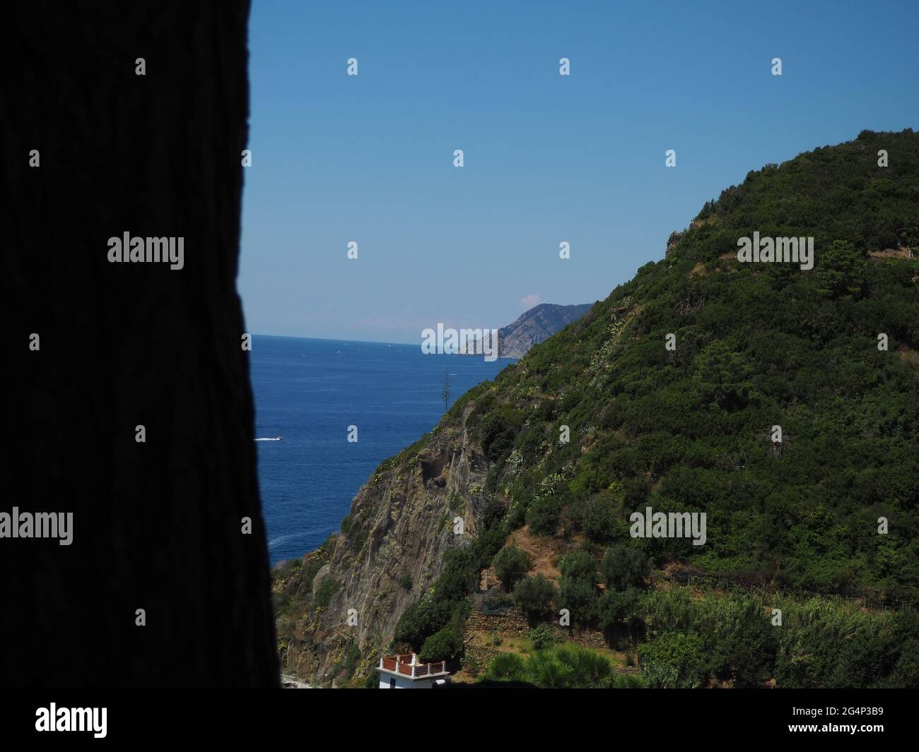 Italian Cliff View Stock Photo - Alamy