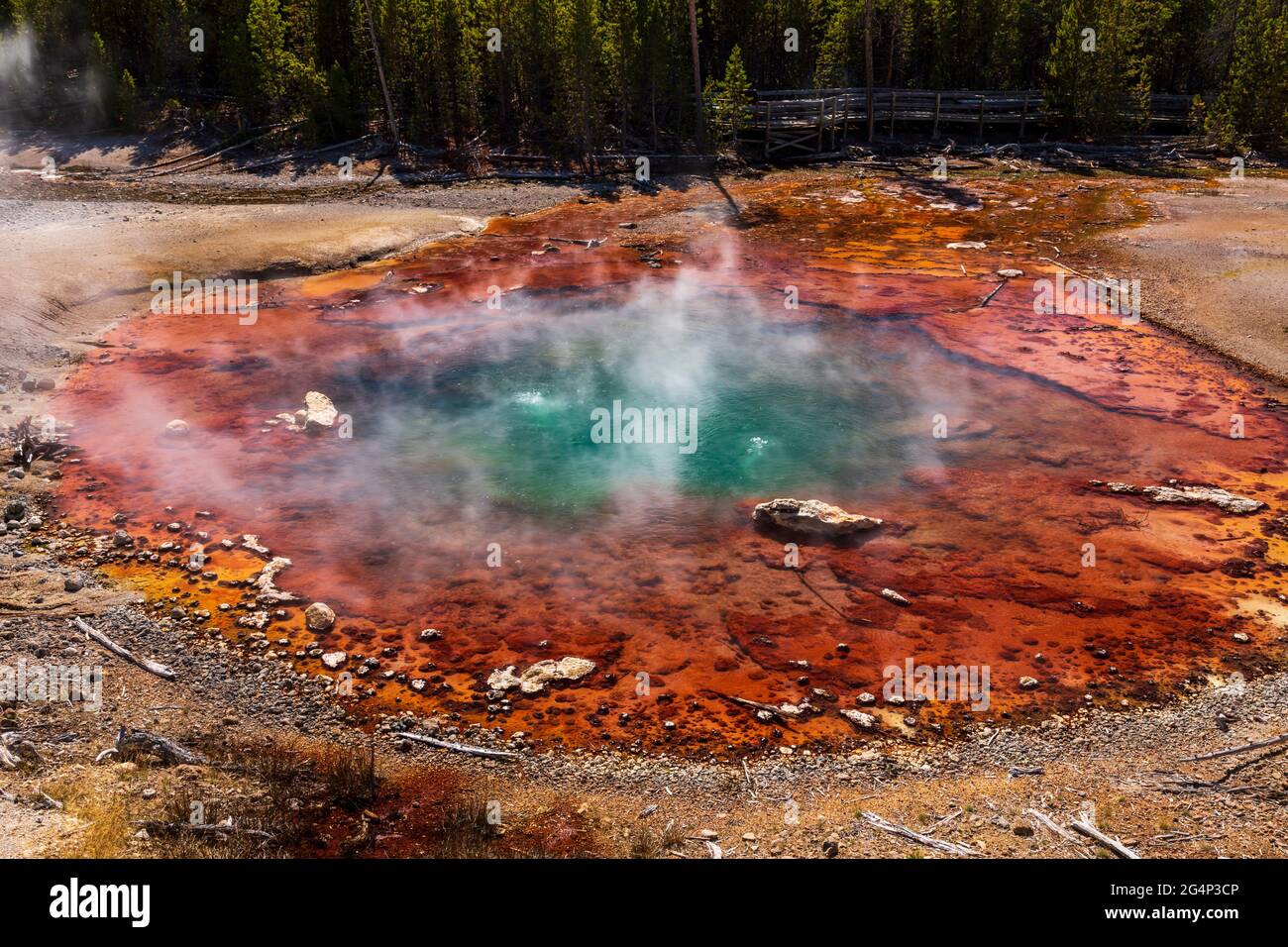 Echinus geyser hi-res stock photography and images - Alamy